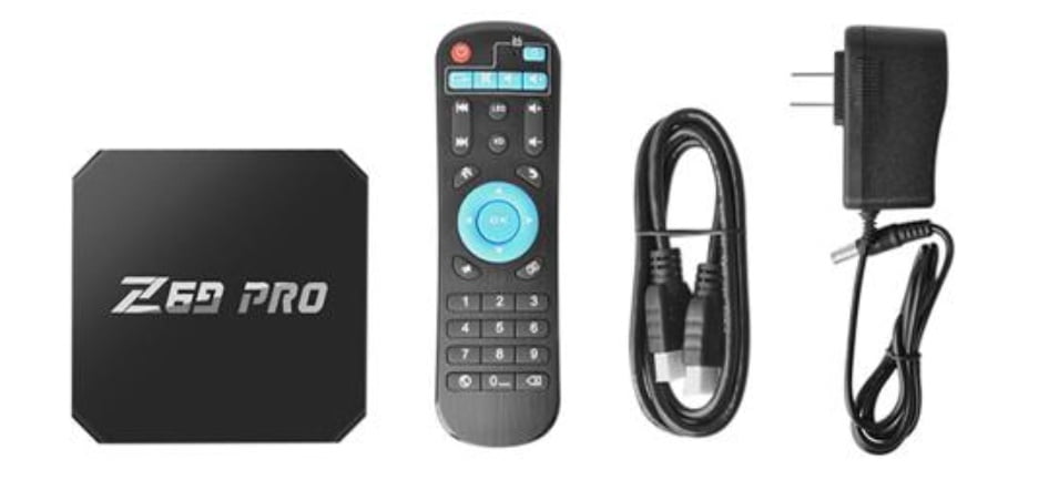 Z69 PRO un TV-Box extraplano con SoC Amlogic S905W Quad Core