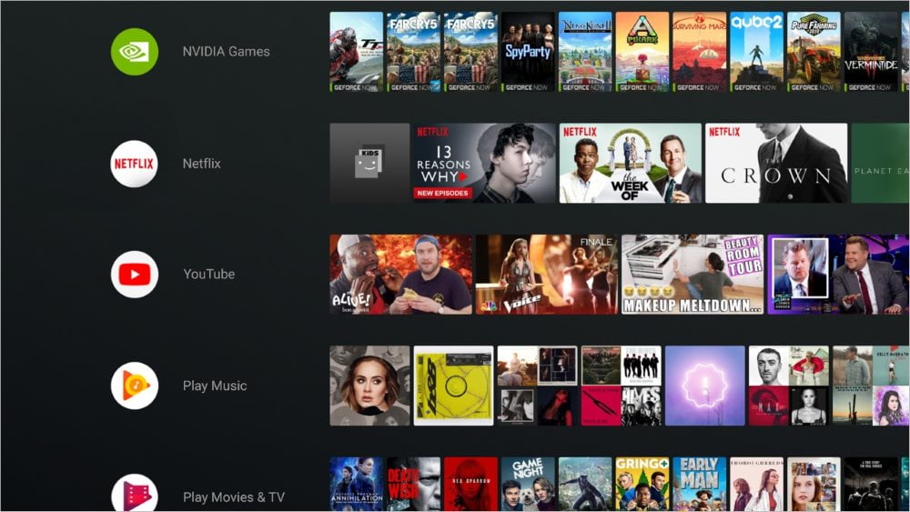 NVIDIA Shield TV se actualiza a Android TV 8.0 Oreo