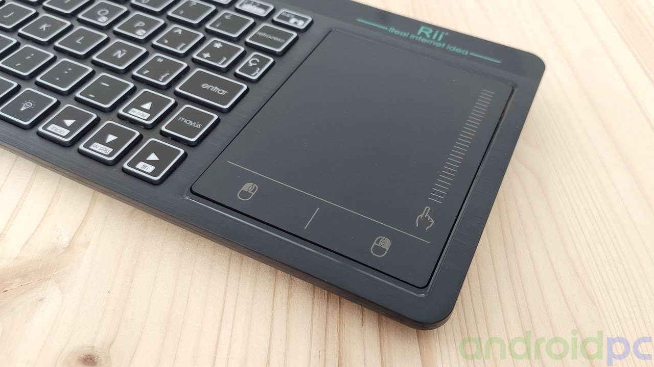 REVIEW: Rii K18+ teclado multimedia con trackpad y retro iluminado