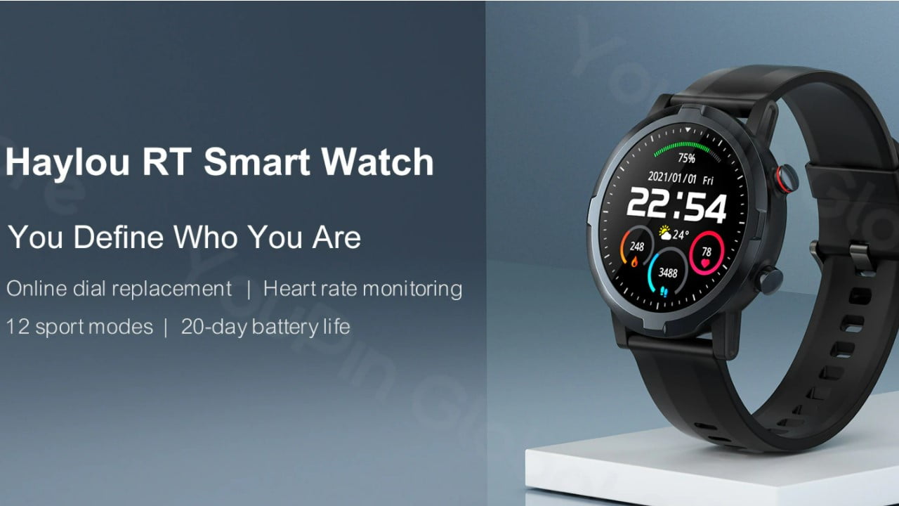 Haylou RT LS05S Smartwatch deportivo en oferta de lanzamiento