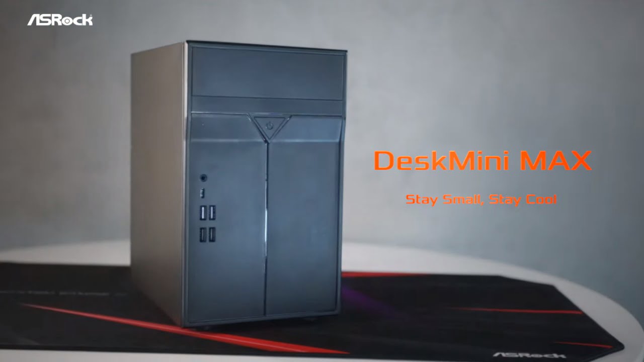 ASRock anuncia su nuevo mini PC DeskMini Max de solo 10 litros