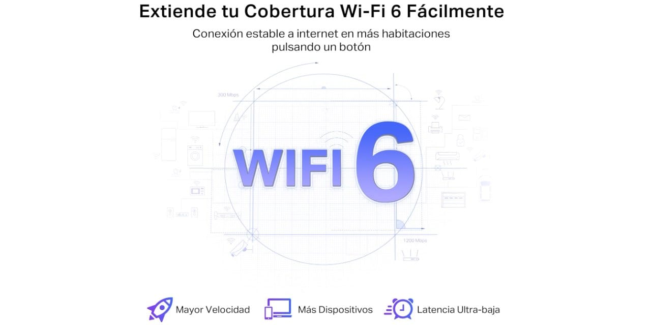 PRIME DAY: TP-Link RE700X un extensor de red de alta velocidad con WiFi 6