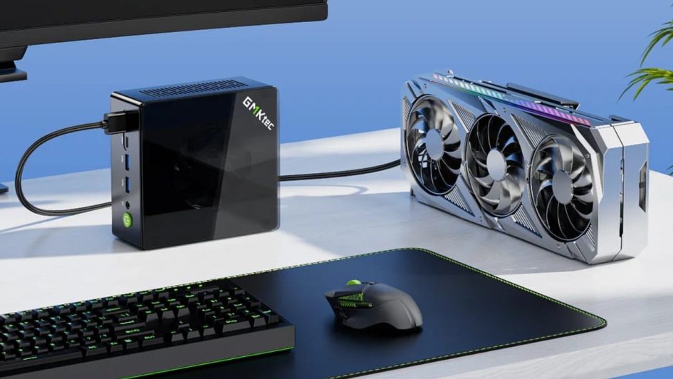 GMKtec K8 Plus mini PC con AMD Ryzen 7 8845HS y OCulink a gran precio