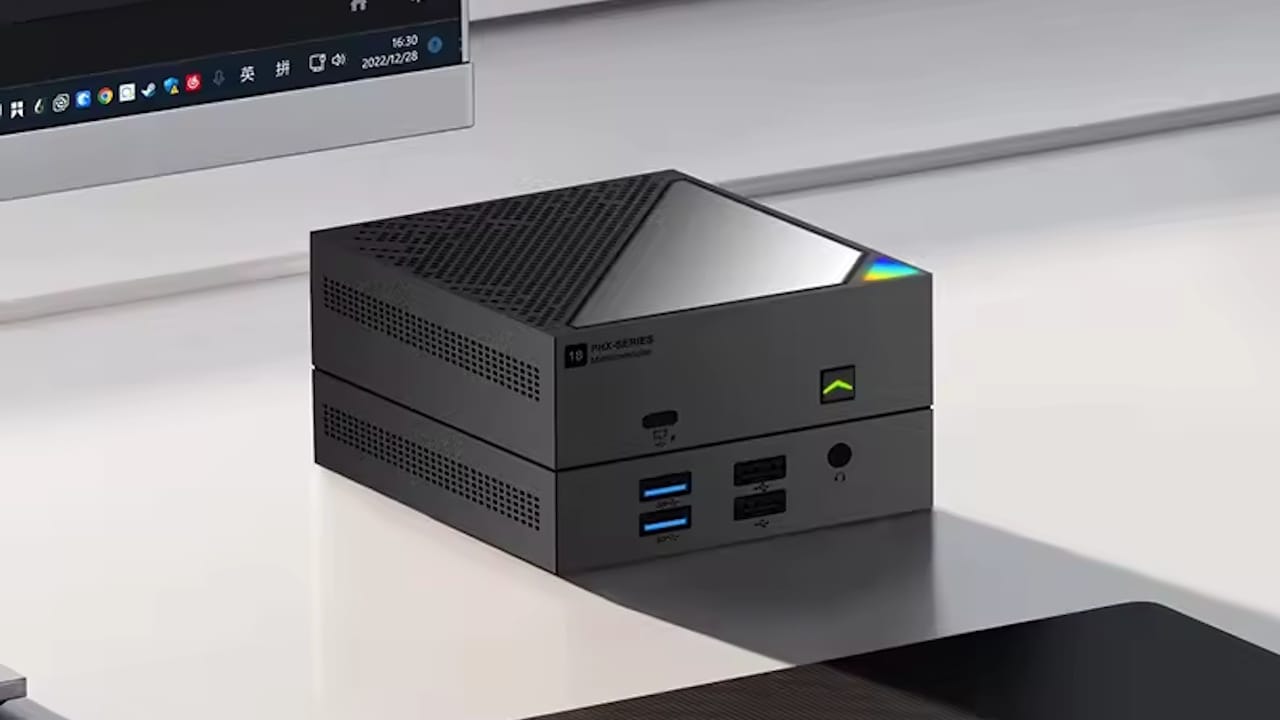 KINGDEL PHX18/K3, nuevo mini PC modular con APU AMD Ryzen